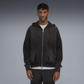 Puma CLRT 2G Kapuzenjacke Herren, Kleidung, Schwarz, XXL