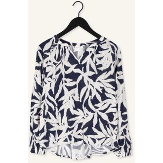 Knit-ted Stans Bluse - - Blouses & Shirts - Damen - Blau - S