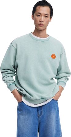 Desigual Herren 25SMSK13 Sweatshirt, Blue, XL