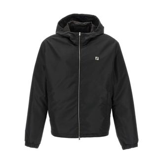 Fendi Blouson - - Jackets - Herren - Schwarzk - S