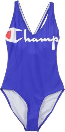 Champion Einteiliger Badeanzug - - Swimwear - Damen - Blau - XS
