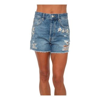 Liu Jo Damen, Shorts, Blau, W27Gr&ouml;&szlig;e