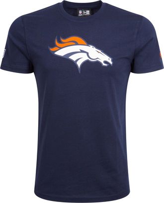 New Era Denver Broncos NFL Team Logo Blau T-Shirt - XXL