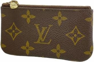 Louis Vuitton unisex, Pre-owned, Brun, Taille: ONE Size Portefeuille en tissu Pre-owned