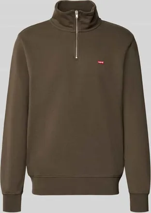 Levi's Regular Fit Troyer aus reiner Baumwolle