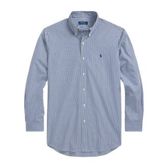 Polo Ralph Lauren Slim Fit Stretch Poplin Hemd - - Shirts - Herren - Blau - S