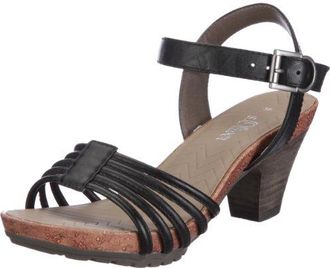 s.Oliver Casual 5-5-28322-28, Sandales Femme - Noir-TR-I3-4, 38 EU