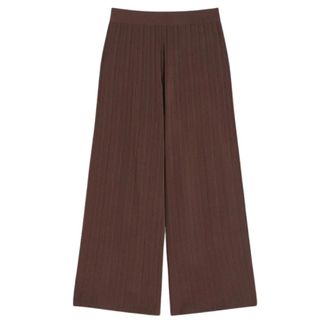 Max Mara Wide Hosen - - Trousers - Damen - Braun - L