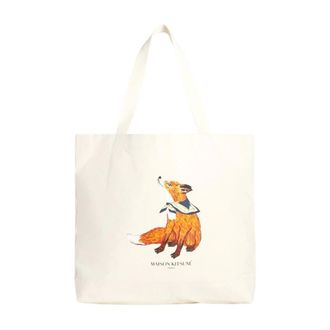 Maison Kitsun&eacute; unisex, Taschen, Wei&szlig;, ONE SIZEGr&ouml;&szlig;e