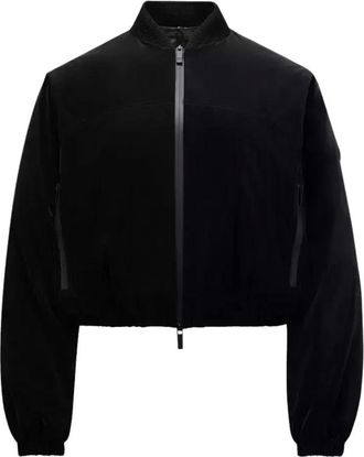 Moncler Femme, Vestes, Noir, Taille: 40 FR Bomber Jacket