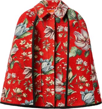 La DoubleJ mini cape Milano - Rouge