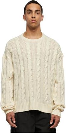 Urban Classics Boxy Sweater Maillot de survêtement, Sand, XXXXL Homme