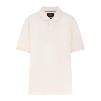 HUGO BOSS Perry Baumwoll-Polohemd - - Tops - Herren - Wei&szlig; - S