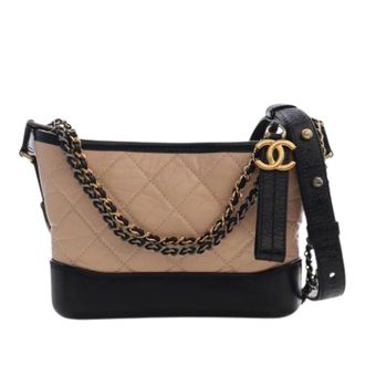 Chanel Pre-owned Gabrielle Hobo - Femme - Pre-owned - Beige - Taille: ONE Size