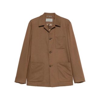 Canali Leichte Jacke - - Jackets - Herren - Braun - L