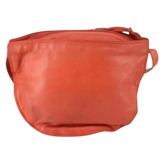 Loewe Sac bandouli&egrave;re en cuir Pre-owned - Femme - Pre-owned - Orange - Taille: ONE Size