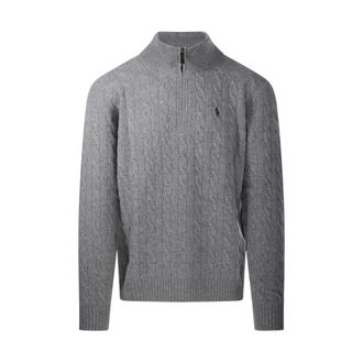 Ralph Lauren Rundhals-Pullover - - Sweatshirts & Hoodies - Herren - Grau - XL