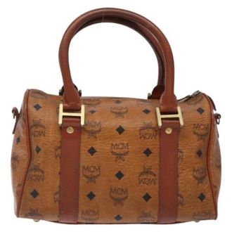 MCM Pre-owned Leder Handtaschen - - Pre-owned - Damen - Braun - ONE SIZE