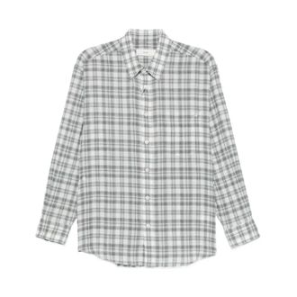 Dunst Gekariertes Baumwollhemd - - Shirts - Damen - Gr&uuml;n - L