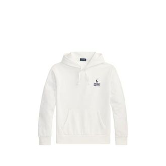Polo Ralph Lauren Sweat &agrave; capuche en coton m&eacute;lang&eacute;