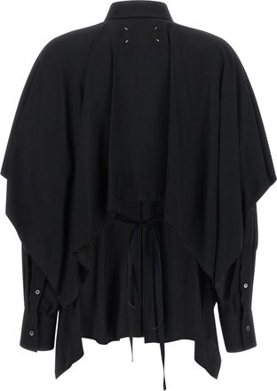 Maison Margiela Cape Shirt - Black