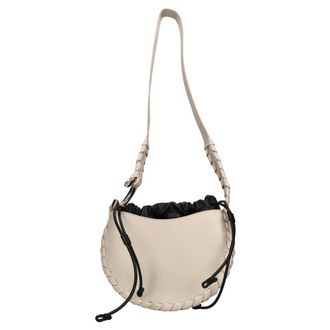 Chlo&eacute; Logo-Tasche aus Leder - - Bags - Damen - Beige - ONE SIZE