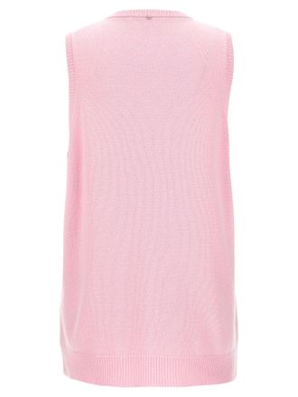 Sportmax Womens Multicolor Wool Sleeveless Jacket Clothing