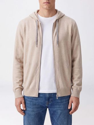Brunello Cucinelli Sweat &agrave; capuche zipp&eacute; en pur cachemire