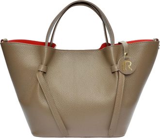 Isabella Rhea Beige Rindsledertasche