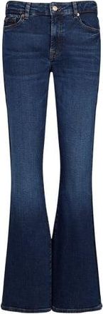 7 For All Mankind Jean boot-cut en denim de coton et cachemire