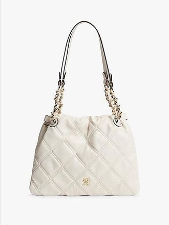 Tommy Hilfiger Cabas matelass&eacute; &agrave; monogramme TH