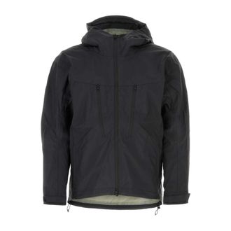 GR10K Polyester Regenjacke - - Jackets - Herren - Grau - S