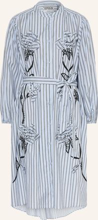 Essentiel Kleid Jemine Mit Schmucksteinen blau