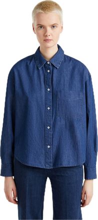 Benetton Tanktop f&uuml;r Damen, blau, Medium