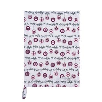 Krasilnikoff Geschirrtuch - KW11764 Christmas Ornaments/Weihnachtsornamente, Green