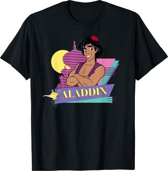 Disney Aladdin Retro 90s Couples Matching Aladdin T-Shirt