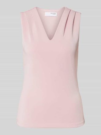 Selected Tanktop mit Raffungen Modell TENNY