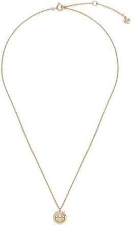 Tory Burch Tory Burch Halskette Miller Pendant Necklace 137185 Goldfarben