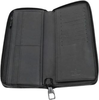 Louis Vuitton Portefeuille long (bi-pli) Pre-owned - Homme - Pre-owned - Noir - Taille: ONE Size