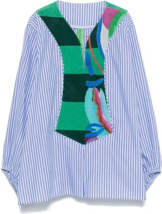 Rianna + Nina Selma Bluse - Blau