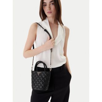 Guess Handtasche Guess Giully II Mini HWQG96 73760 Schwarz