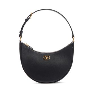 Valentino Garavani VLogo Signature Leder Mini Bag - - Bags - Damen - Schwarzk - ONE SIZE