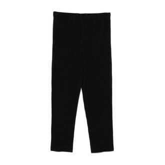 Issey Miyake Plissierte Basic-Hose - - Trousers - Herren - Schwarzk - S