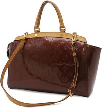 Louis Vuitton Pre-owned Vintage Monogram Vernis Shoulder Bag - Femme - Pre-owned - Rouge - Taille: ONE Size
