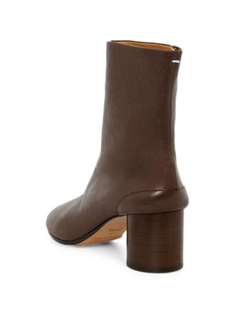 Maison Margiela Leather Tabi Boots - Brown