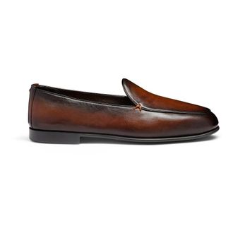 Santoni Herren, Schuhe, Braun, 44 1/2 EUGröße