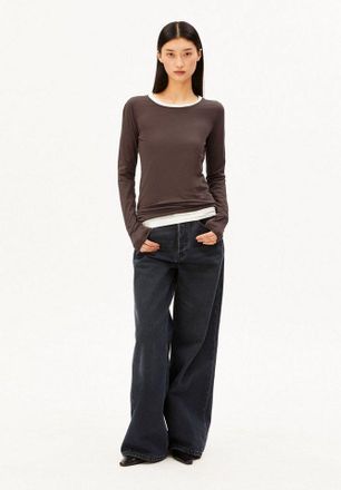 Armedangels Longsleeve EINIAARA SOFT Longsleeve aus Bio-Baumwolle Slim Fit