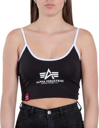 Alpha Industries Alpha Industries Basic ML Cropped Tank Top Wmn Tank Top für Damen Black