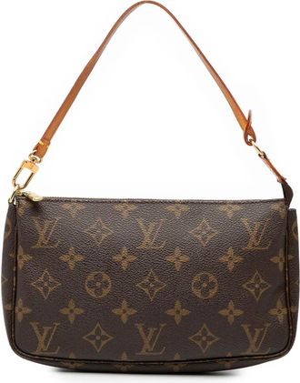 Louis Vuitton 1999 Monogram Pochette Accessoires shoulder bag - Braun