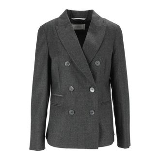 PESERICO Femme, Vestes, Gris, Taille: 46 FR Giacca